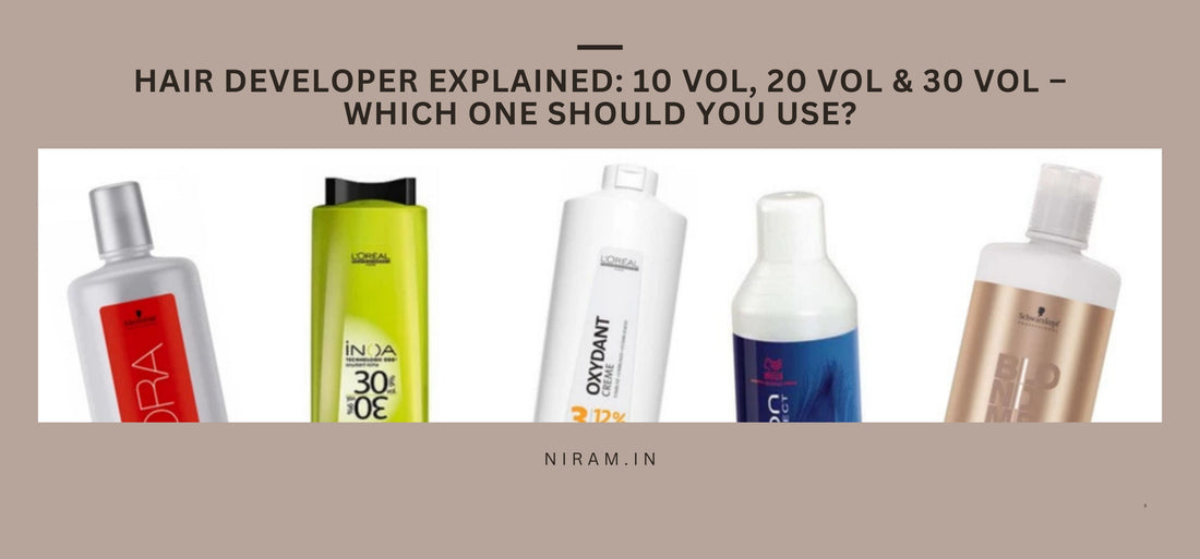 Hair Developer Explained: 10 Vol, 20 and 30 Vol - Which One Should You Use?
