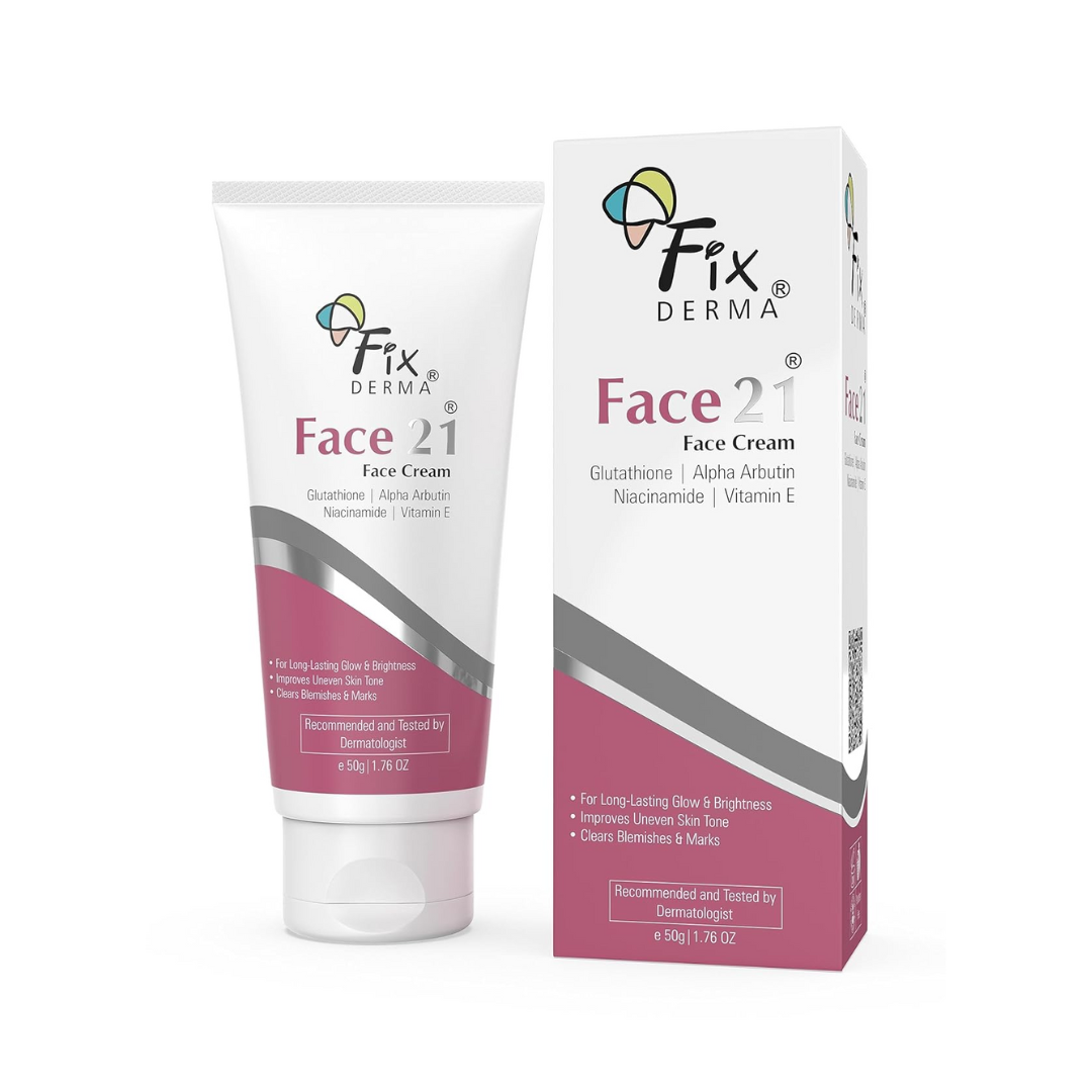 Fix derma face 21 face cream 50g - glutathione / alpha arbutin / Niaci