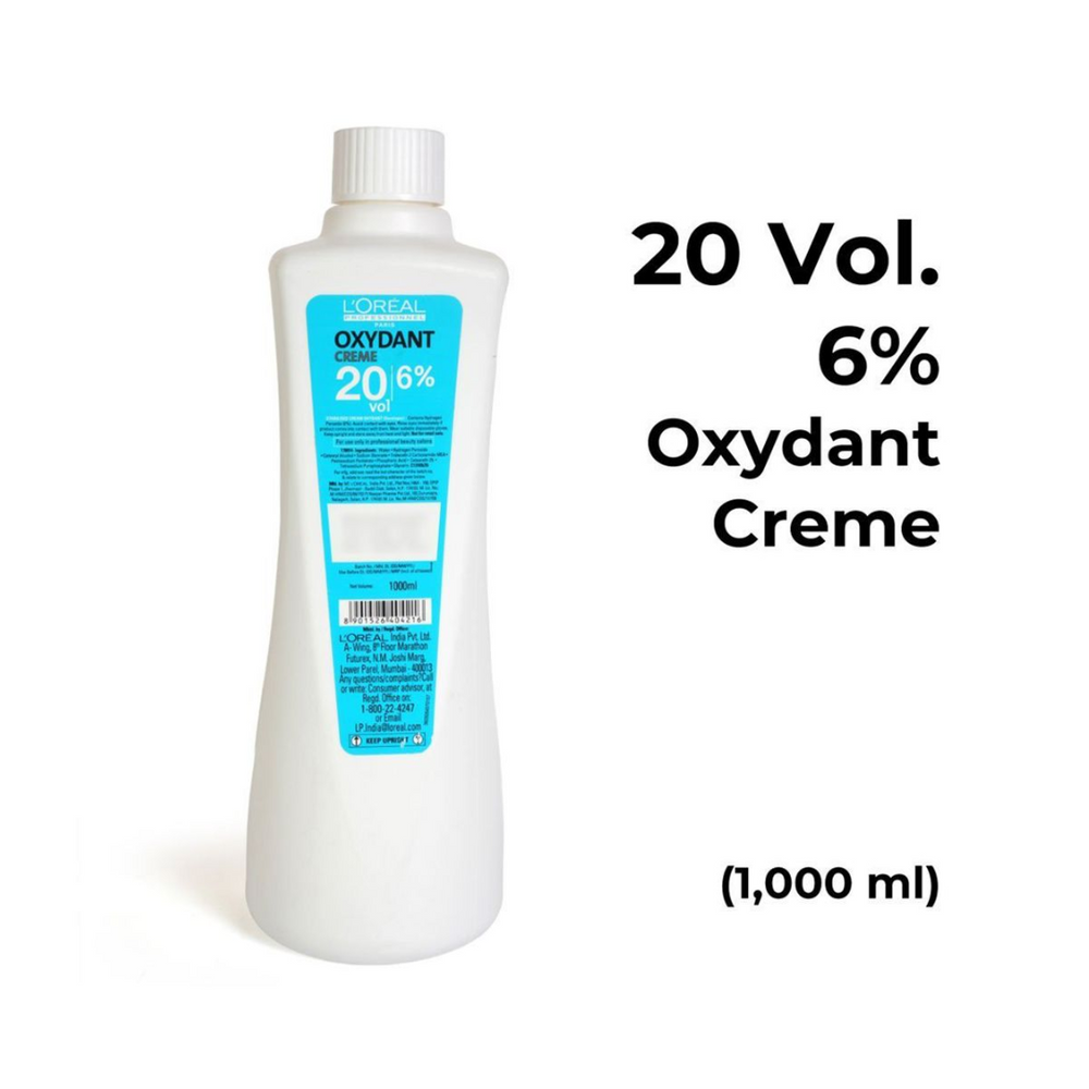 L'Oreal Professionnel Oxydant Crème 20 Vol. 6% Developer (1000ml)
