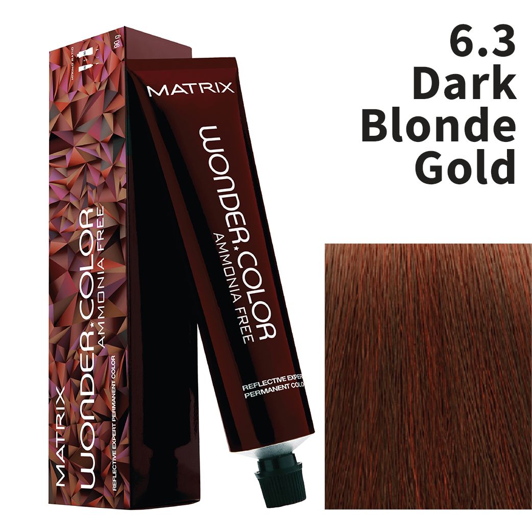 Matrix Wonder Color 6.3 Dark Blonde With Gold